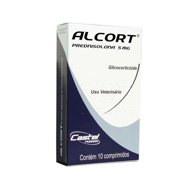 Anti-Inflamatório Cepav Alcort 5 mg para Cães - 10 comprimidos| VetRio ...