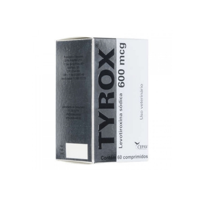 Repositor Hormonal Tyrox 600 mcg| VetRio - Repositor Hormonal Tyrox 600 ...
